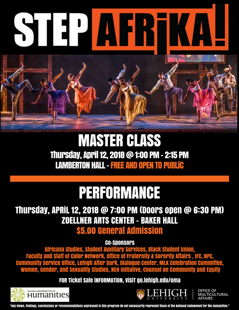 Step Afrika! | Office of Inclusive Excellence and Belonging